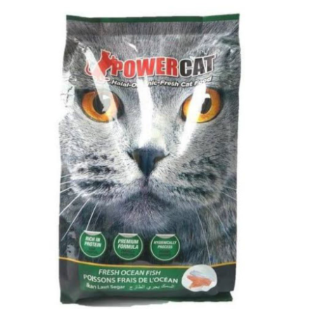 Power Cat Organic Cat food 8 KG 1 sack fresh Ocean Fish Flavor Kitten ...