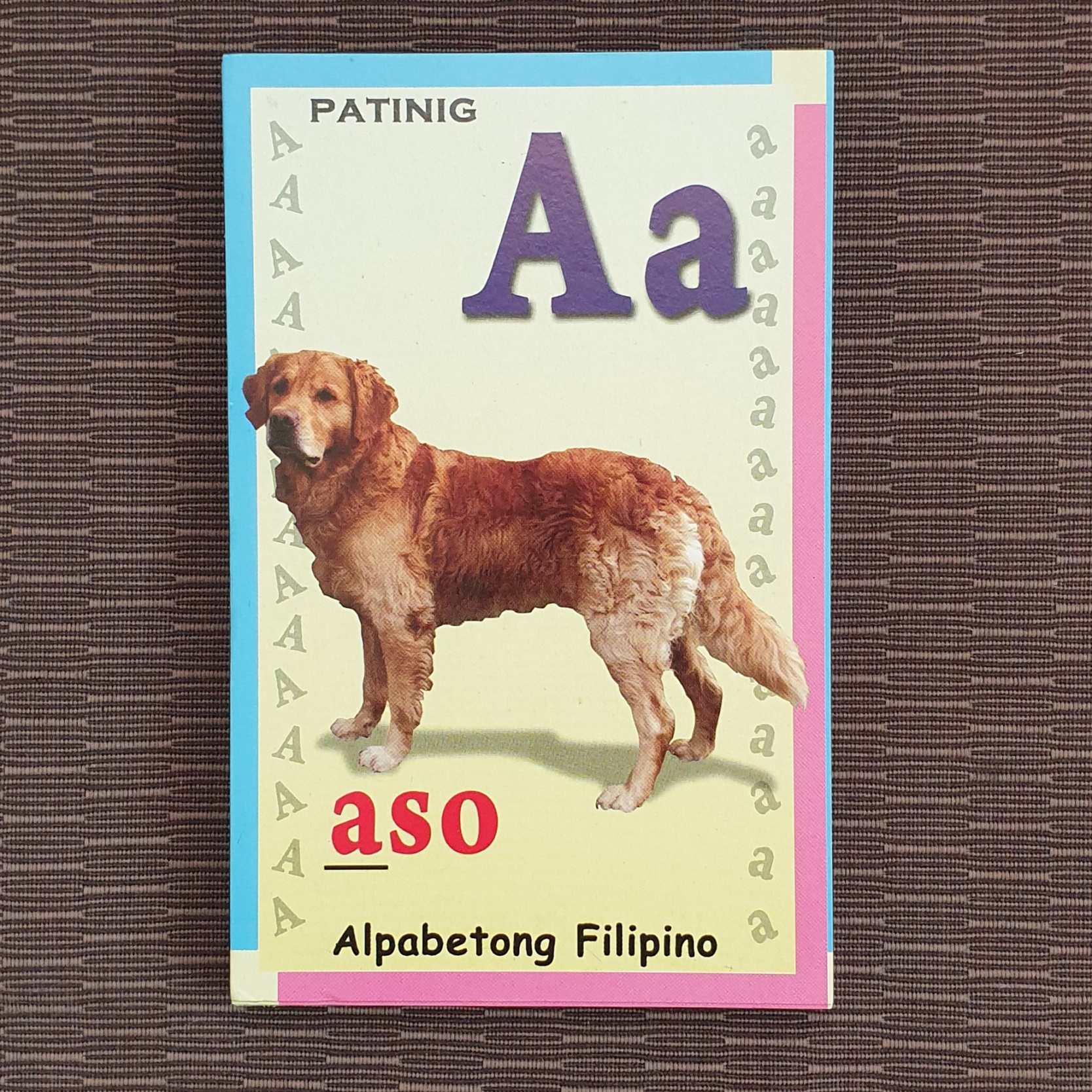 Bibi Tagalog ABC Flashcards, Alpabetong Filipino | Lazada PH