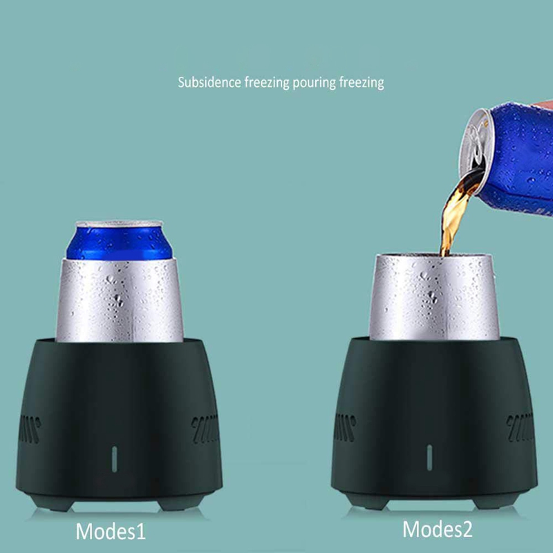 Instant Cooling Cup,Portable Electric Cooler Smart Device Fast-Cooling ...