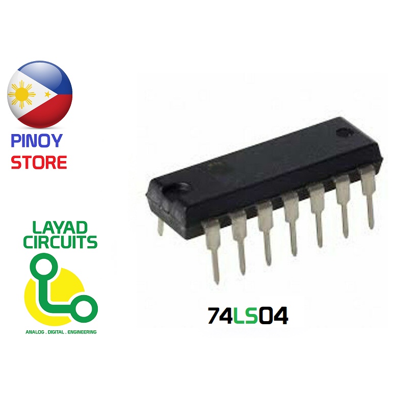 74LS04 is a member of 74XXYY IC series. The 74xxyy ICs are logic gates ...