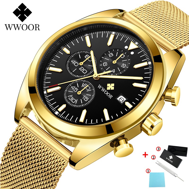 WWOOR Watch for Men Sale 30M Waterproof Newest Relo Original Sports ...