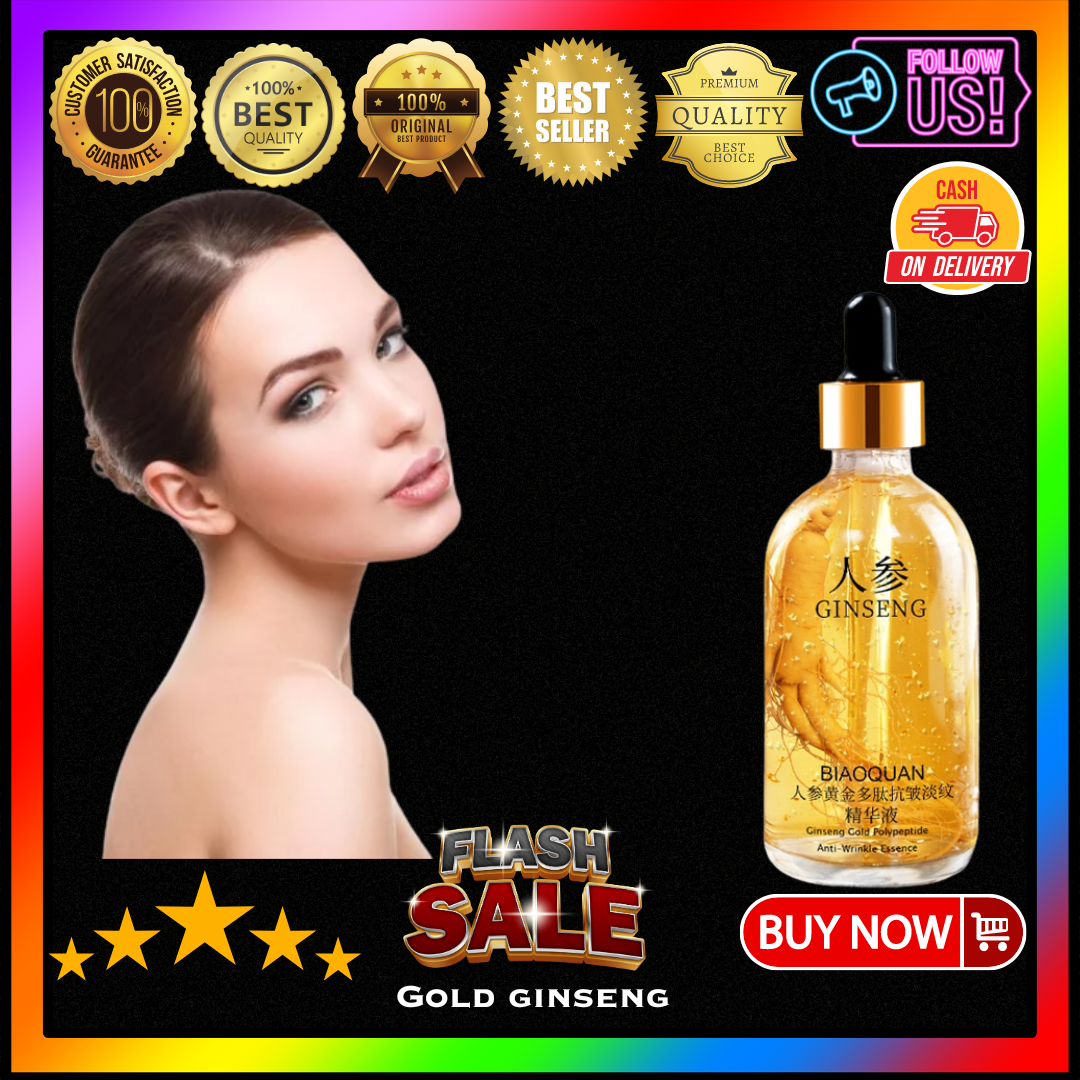 Achieve Glass Skin Goals: Ginseng Extract & Retinol Infused Serum ...