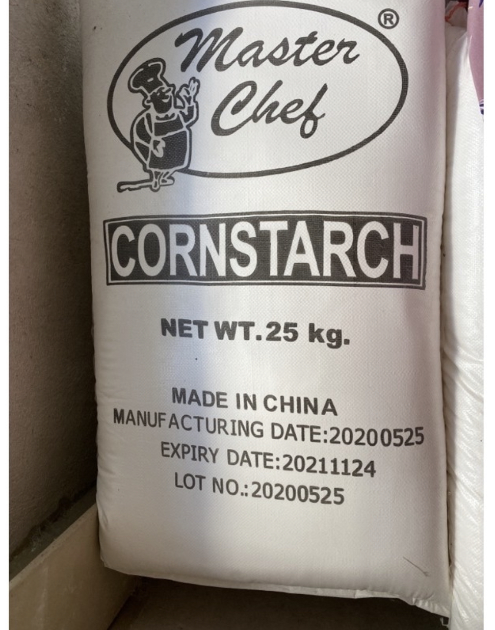 Cornstarch / Master Chef Cornstrach / Gawgaw for food / Maize Starch ...