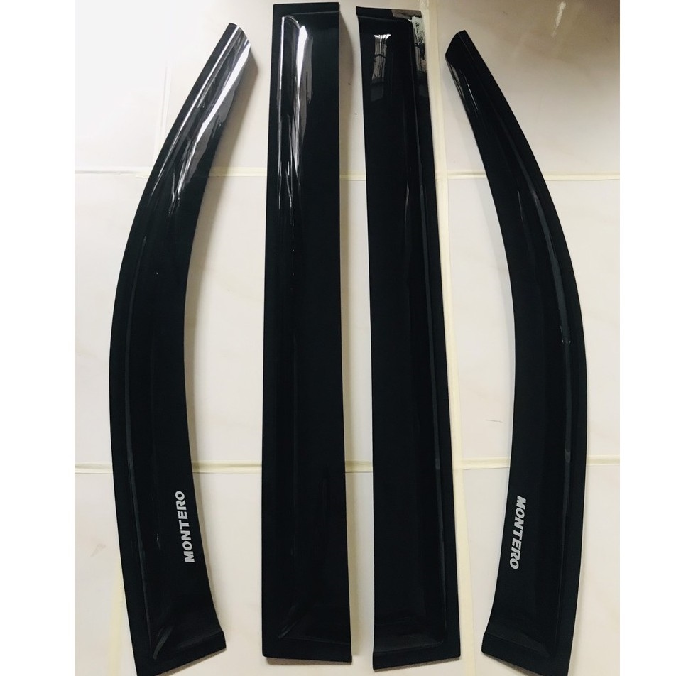 Rain Visor - Mitsubishi Montero 2008 2009 2010 2011 2012 2013 2014 2015 ...