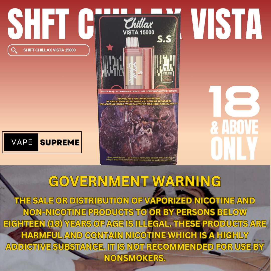 SHIFT CHILLAX VISTA 15000 WITH FREE LANYARD VISTA 15K | Lazada PH