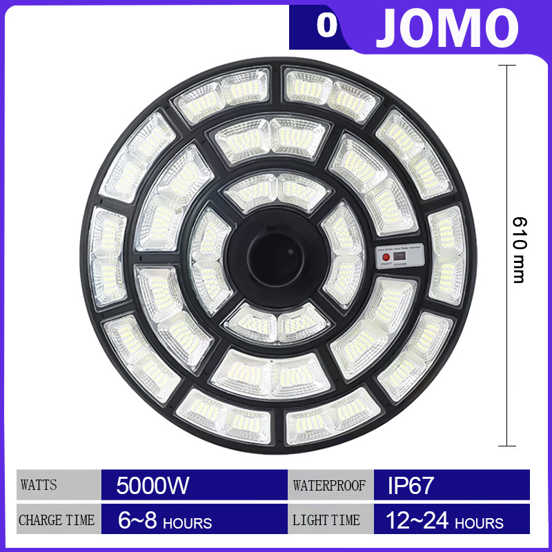 JOMO 360° Solar Sensor Light High Power Outdoor Light Waterproof All-In ...