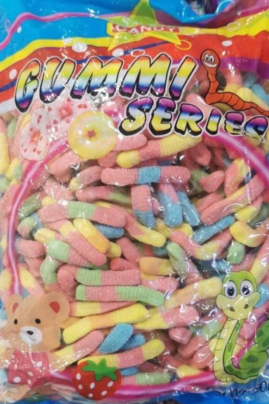 YMS Gummy Worm Candy Worm Gummy Shaped 2.5kg | Lazada PH