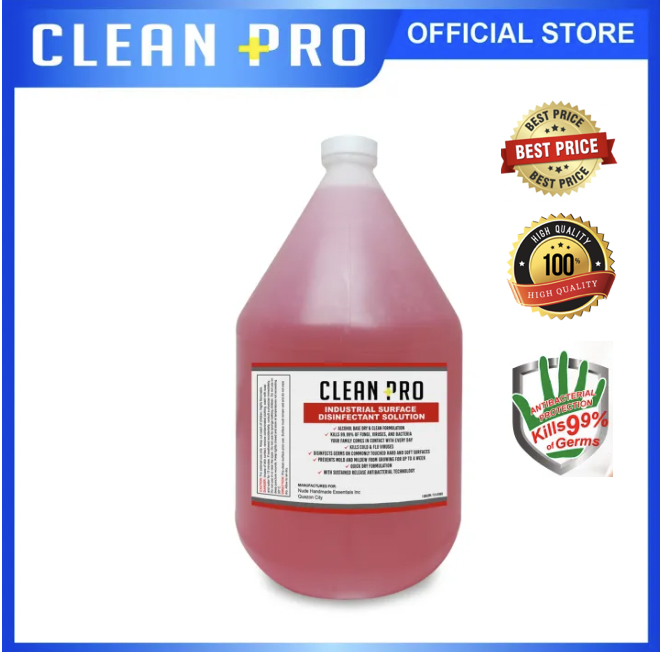 Clean Pro Industrial Surface Disinfectant Solution 1 Gallon | Lazada PH