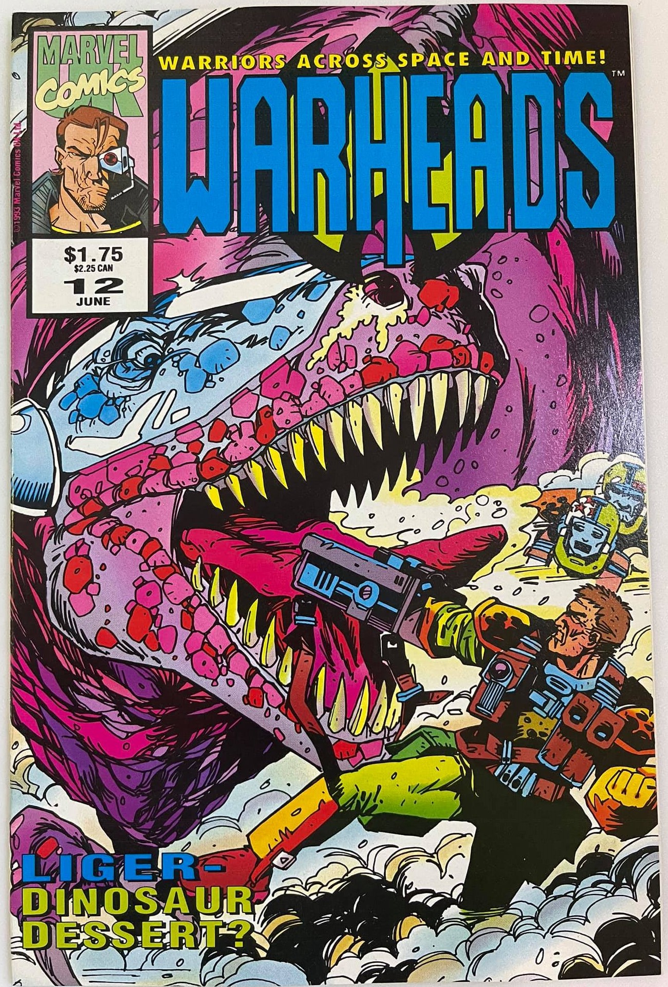 Warheads 12 Published Jun 1993 by Marve l Comic Book Script by John ...