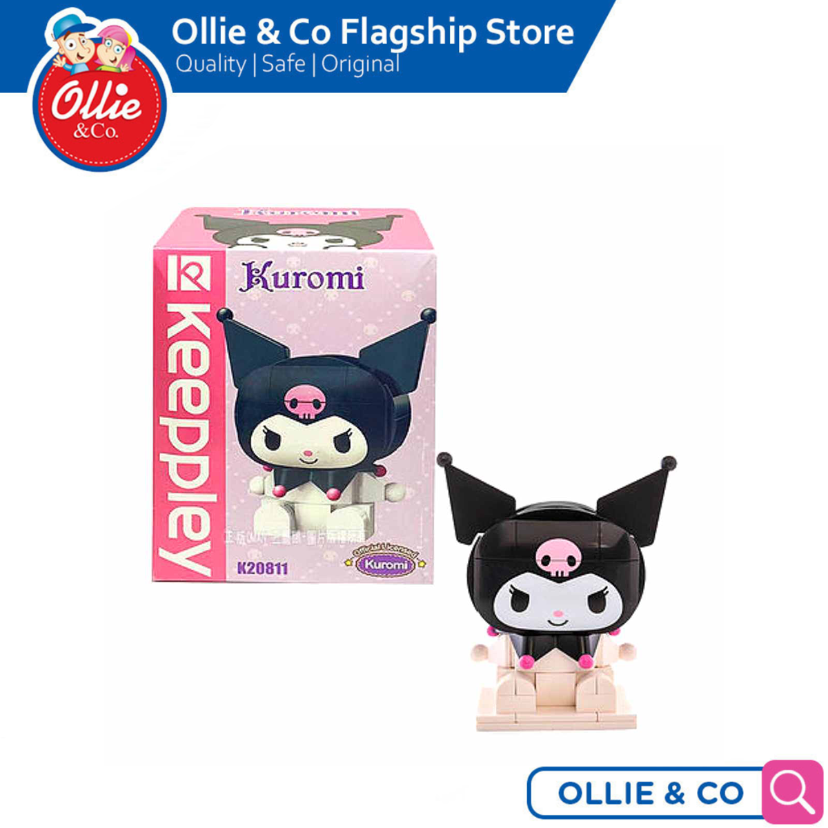 Keeppley Kuromi Character Series Mini Figures Building Blocks Bricks ...