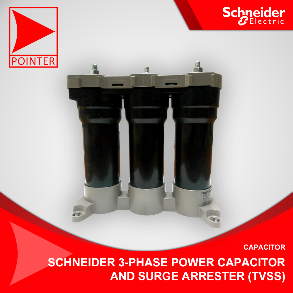Schneider 3-Phase Power Capacitor and Surge Arrester (TVSS) | Lazada PH