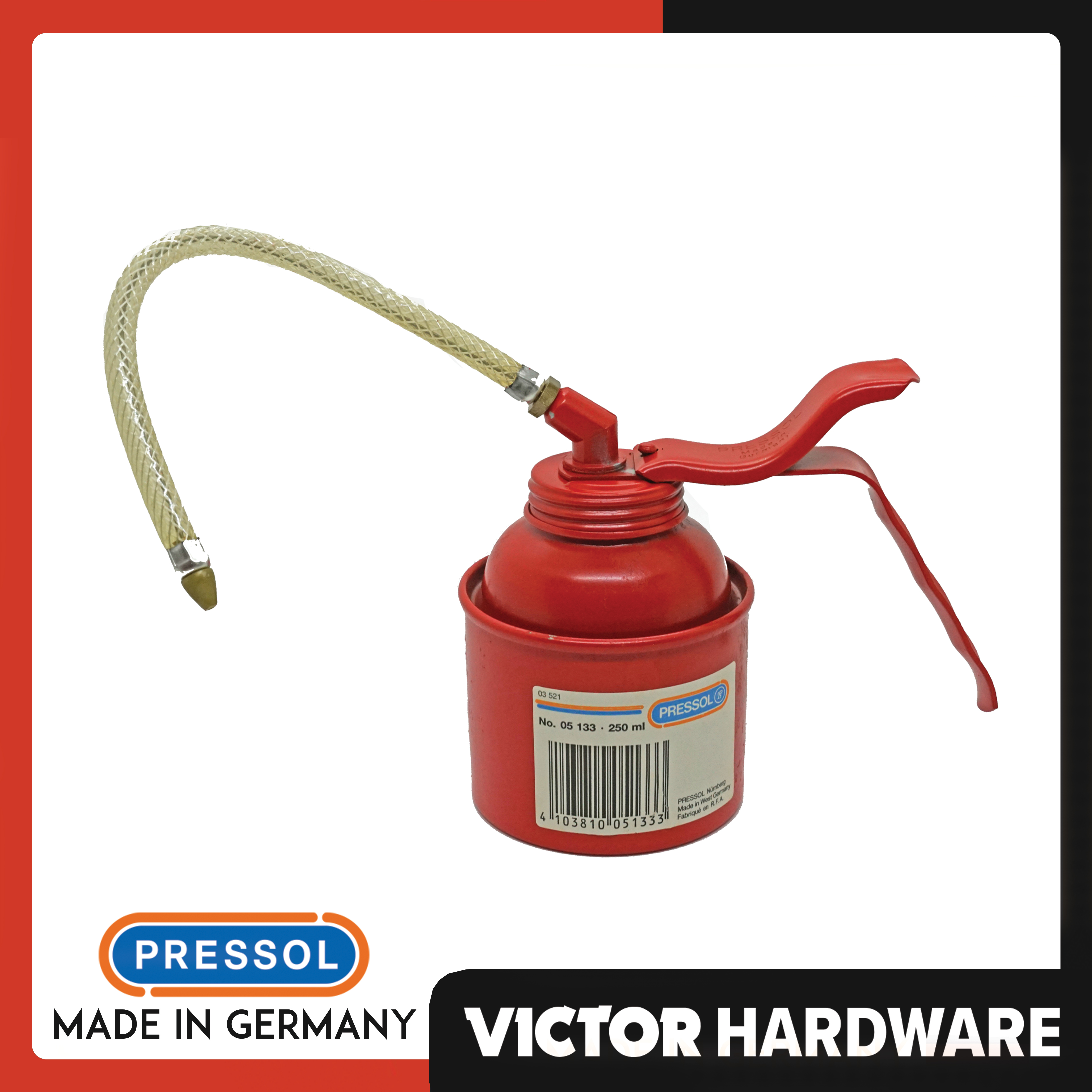 Pressol 250ml Red Oiler - Model #05133 with Flexible Spout | Lazada PH