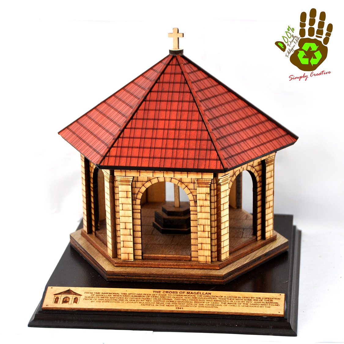 Simply Creative Wooden Magellan Cross Shrine - Medium & Small | Lazada PH
