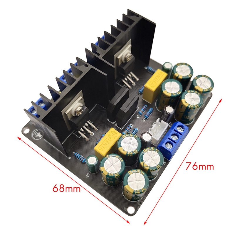 2X LM1875 Power Amplifier Board Dual Channel 2.0 Stereo Pure Power Amplifier Board DIY Speaker ...