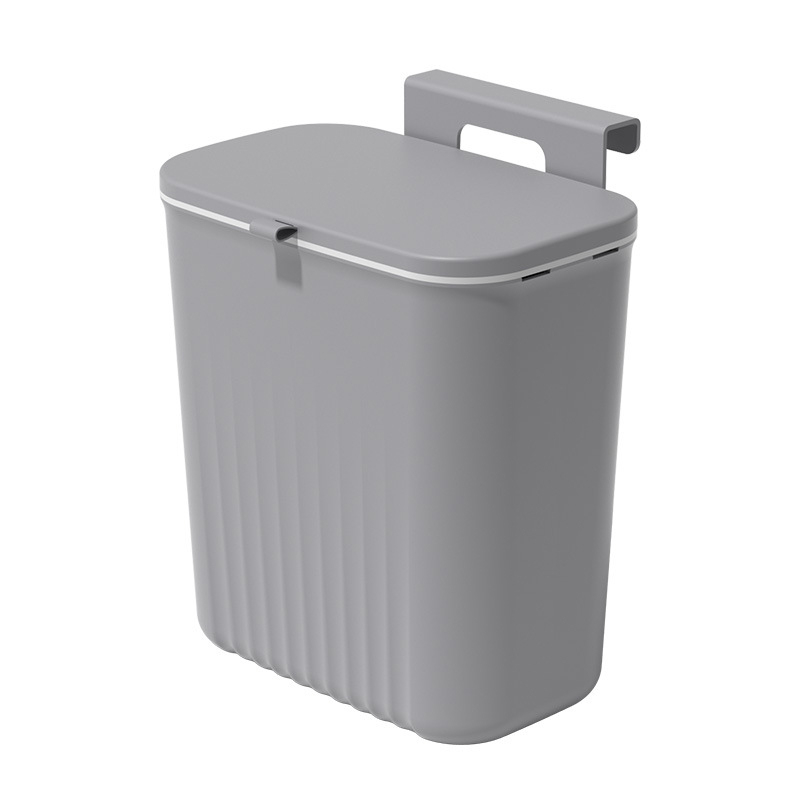arcade Kitchen Sliding Lid Garbage Storage Bin Wall-mounted Trash ...