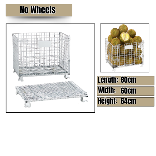 Heavy Duty Storage Cage Foldable Wire Mesh Storage Cage Heavy Duty ...