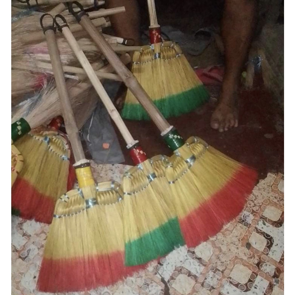 Walis Tambo Native Brooms Soft Brooms Silhig Lanot Made in Buri or Buli ...