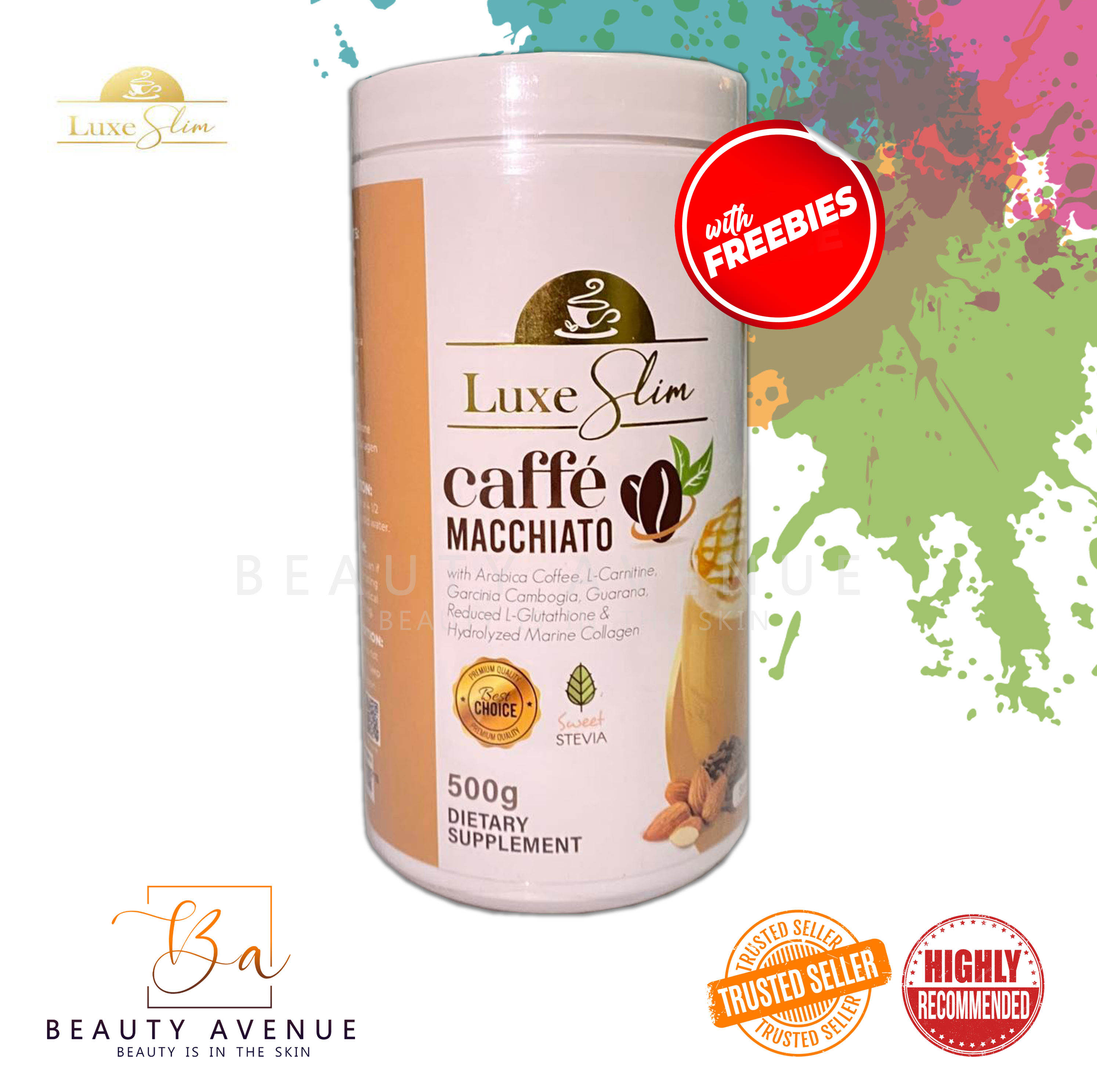 Luxe Slim Caffé Macchiato HALF KILO (with freebies) | Lazada PH