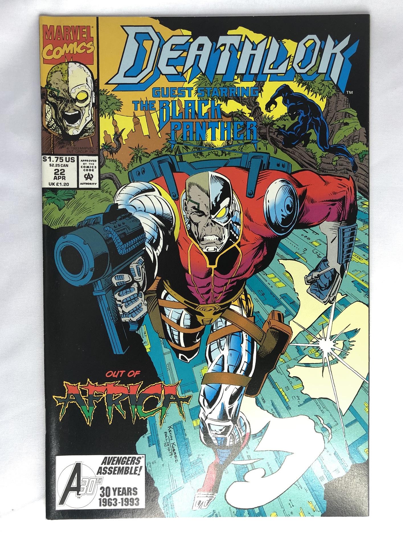 Deathlok 22 by Marve l Comic Book Printed 1993 Original Comic Cartoons ...