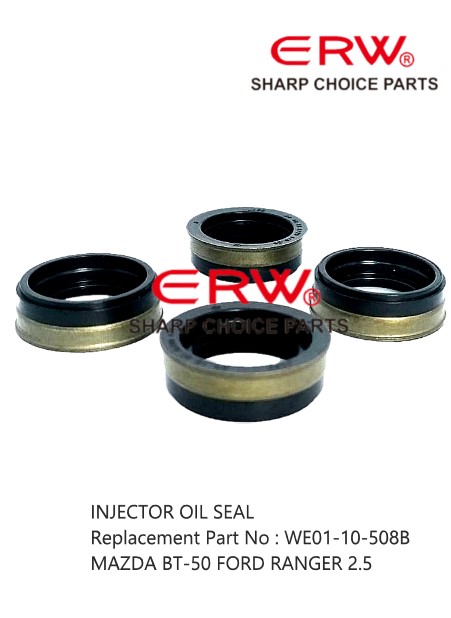 INJECTOR OIL SEAL Replacement Part No: ( WE01-10-508B ) MAZDA BT50 ...