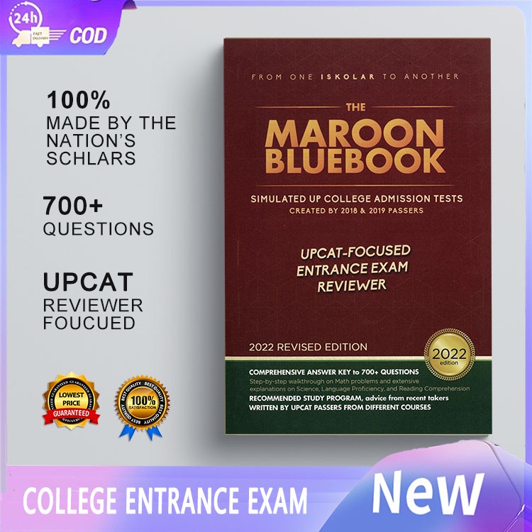 Agad na nagpapadala Maroon Bluebook - Updated UPCAT Reviewer 2022 UPCAT ...