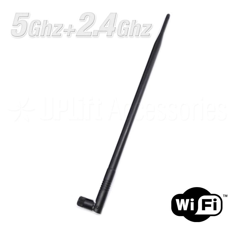 UPLift SkyWave Replacement Whip Stick Antenna Dual Band 2.4+5Ghz Wifi ...