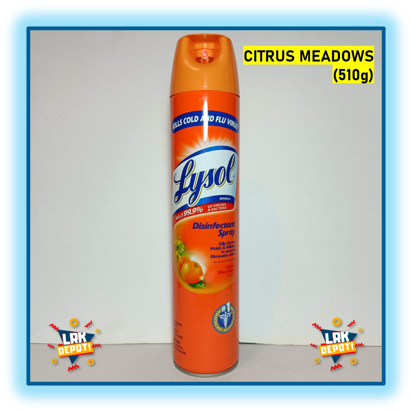 LYSOL Disinfectant Spray (Citrus Meadows Scent) 510g | Lazada PH