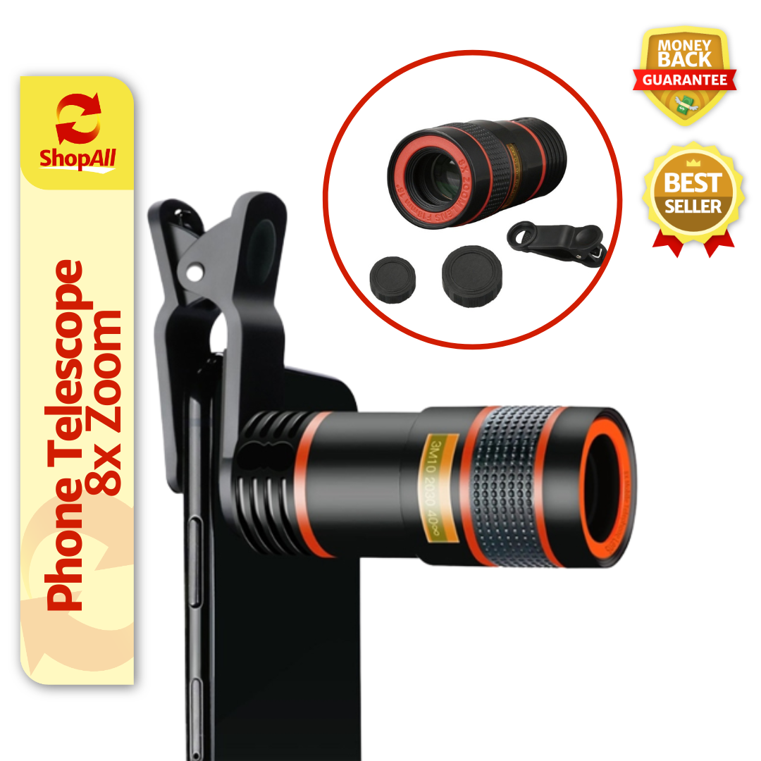 PHONE TELESCOPE External Phone Use Mobile Accessories Novel Optical ...