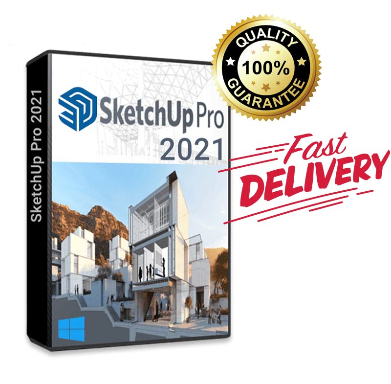 SketchUp Pro 2021 with V-Ray 5 Advanced | Windows | LIFETIME | Money ...