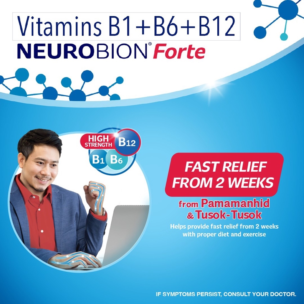 COD Neurobion Forte B Vitamins (B1 B6 B12) Tablet 50s Nerve Care ...