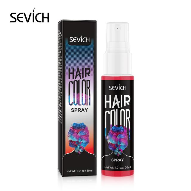 Sevich 8 Color Unisex Hair Color Spray Instant Hair Color Hair Styling ...