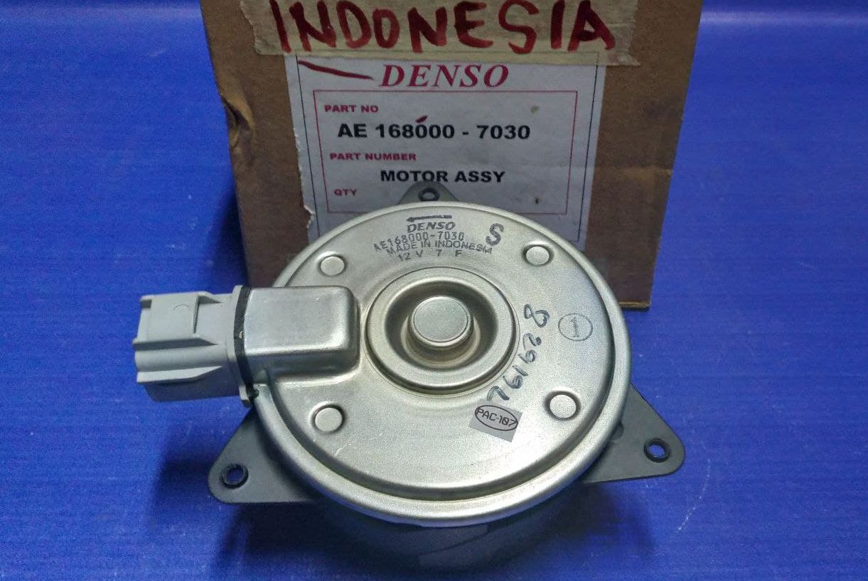 DENSO original radiator fan motor MAZDA 2 SKYACTIV 2015 2016 (168000 ...
