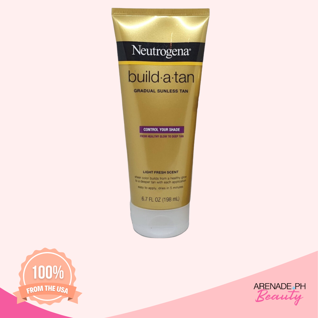 Neutrogena Build-A-Tan Gradual Sunless Tan Control Your Shade | Light ...
