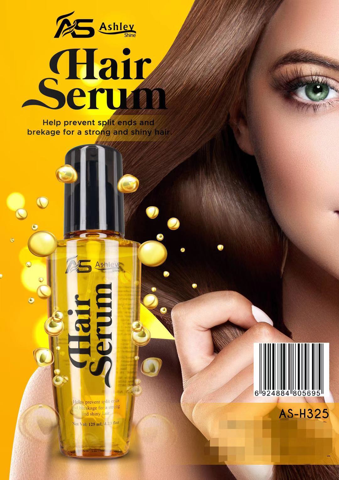 ASHLEY HAIR SERUM GOLD AND SHINE OIL TREATMENTS FOR DAMAGE HAIR 125mL ...