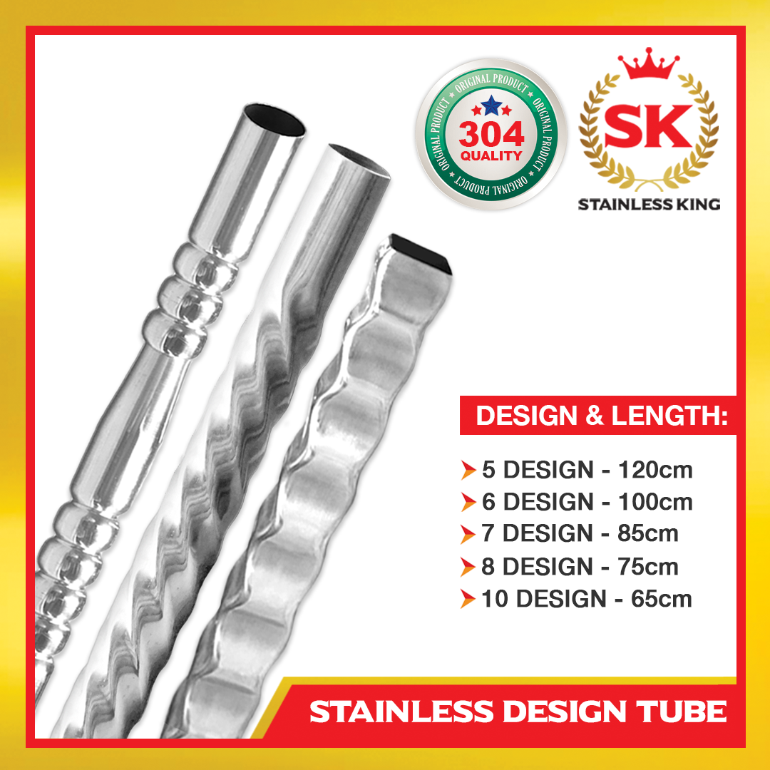 Stainless Design Tube Stainless Round Tube Stair Railings Balcony ...
