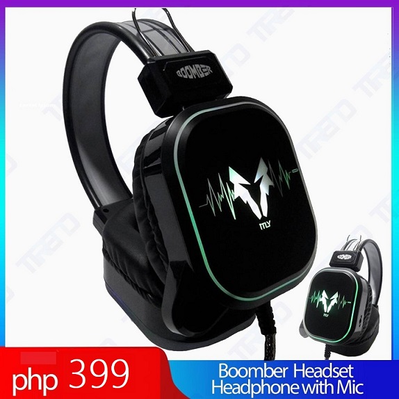RGB Gaming Headset W/ LED Black Color | Lazada PH