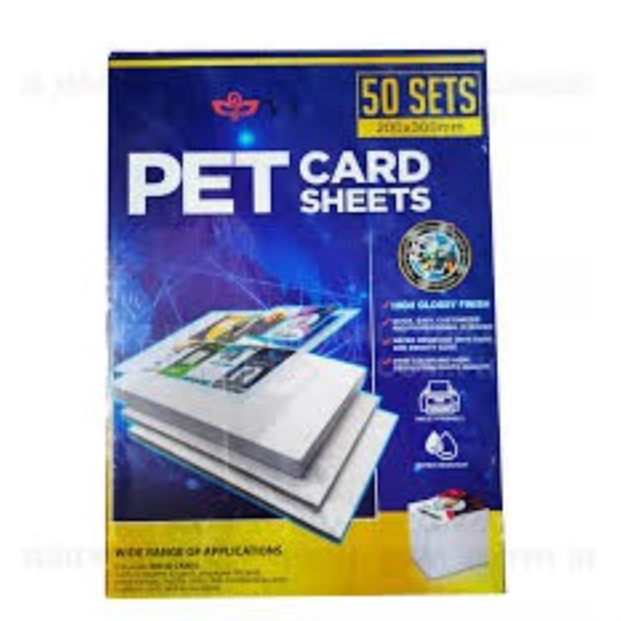 ☑️ Comcard Mall [1 PACK] CUYI PVC Sheet PET Sheet A4 Size For ID ...