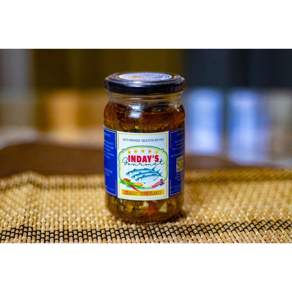 INDAY'S Gourmet Classic and Spicy Tuyo Flakes in Pure Olive Oil | Lazada PH