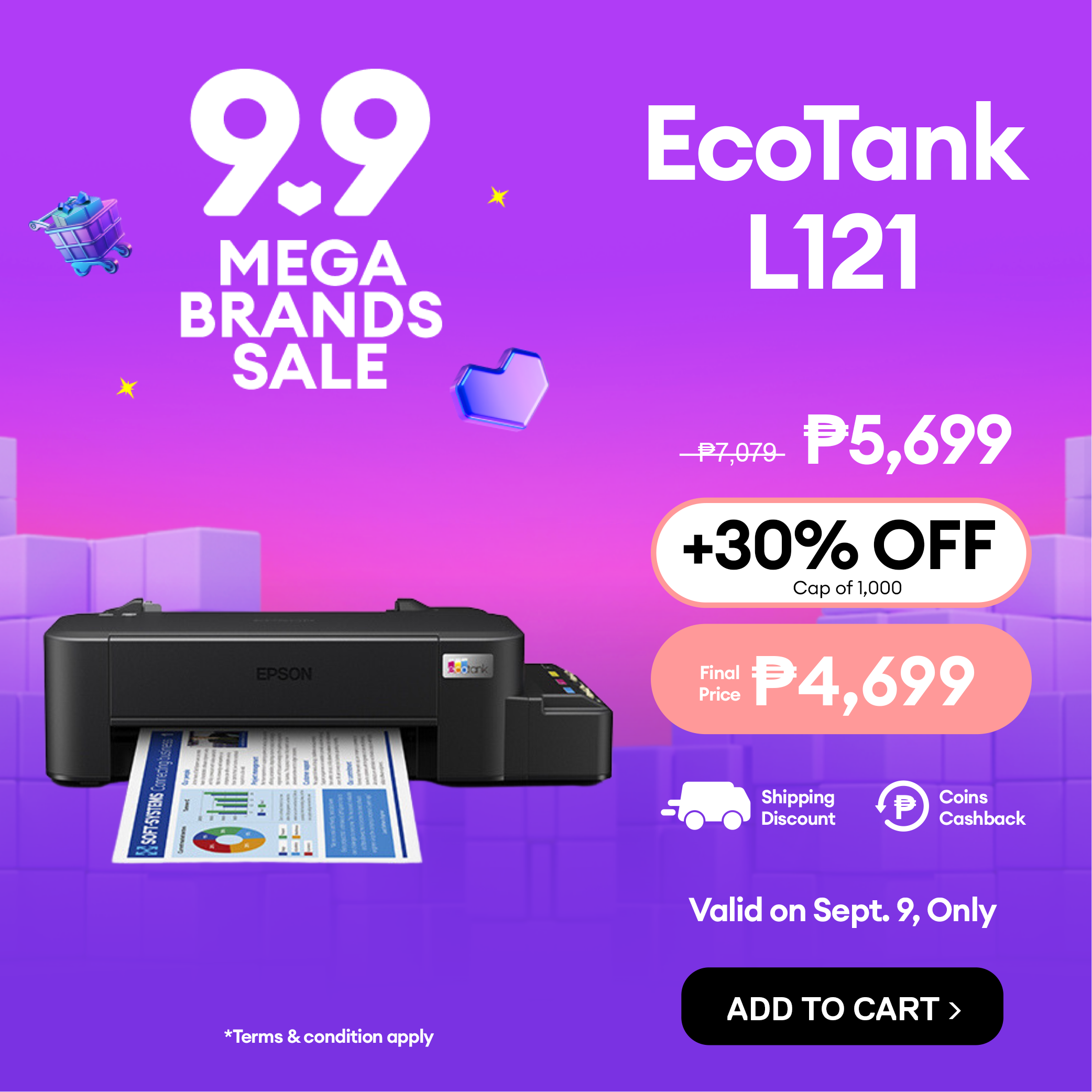 Epson L121 Ink Tank Printer | Lazada PH