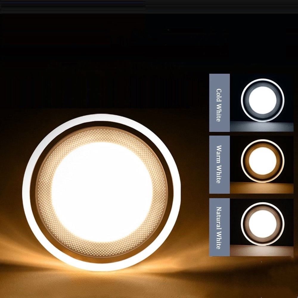 Tri Color Led Pin Light Downlight energy saving Living Room Light ...