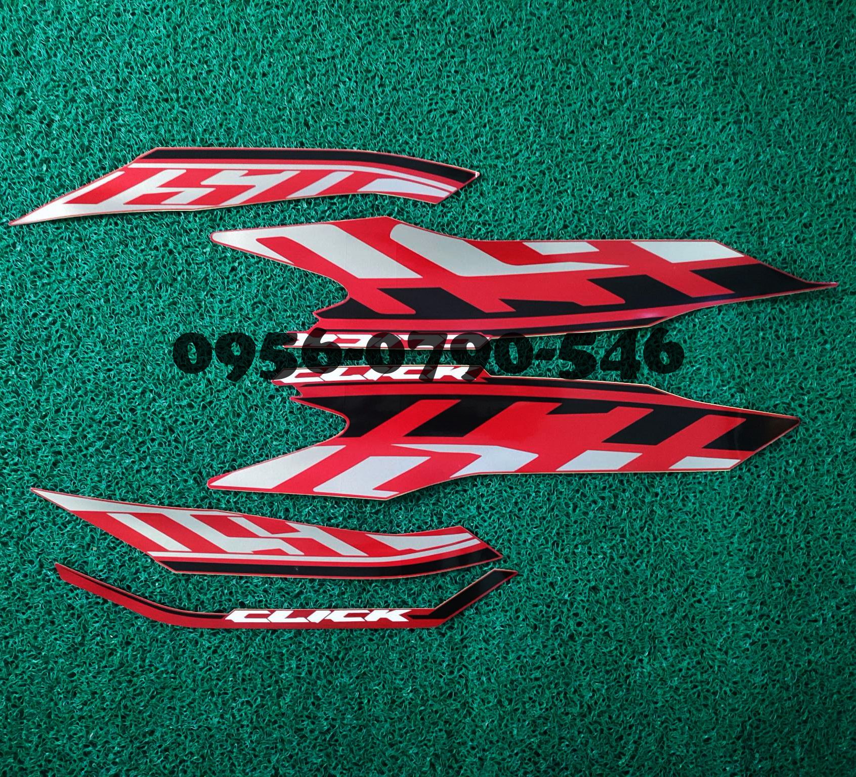 HONDA CLICK V2 125/150i (VARIO VERSION) Stock Decal/Sticker | Lazada PH