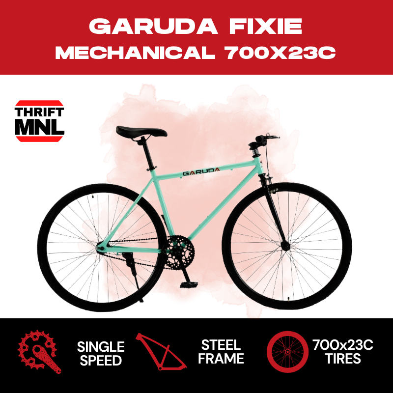 Thrift MNL | GARUDA SINGLE SPEED 700X23C FIXIE BIKE | Lazada PH