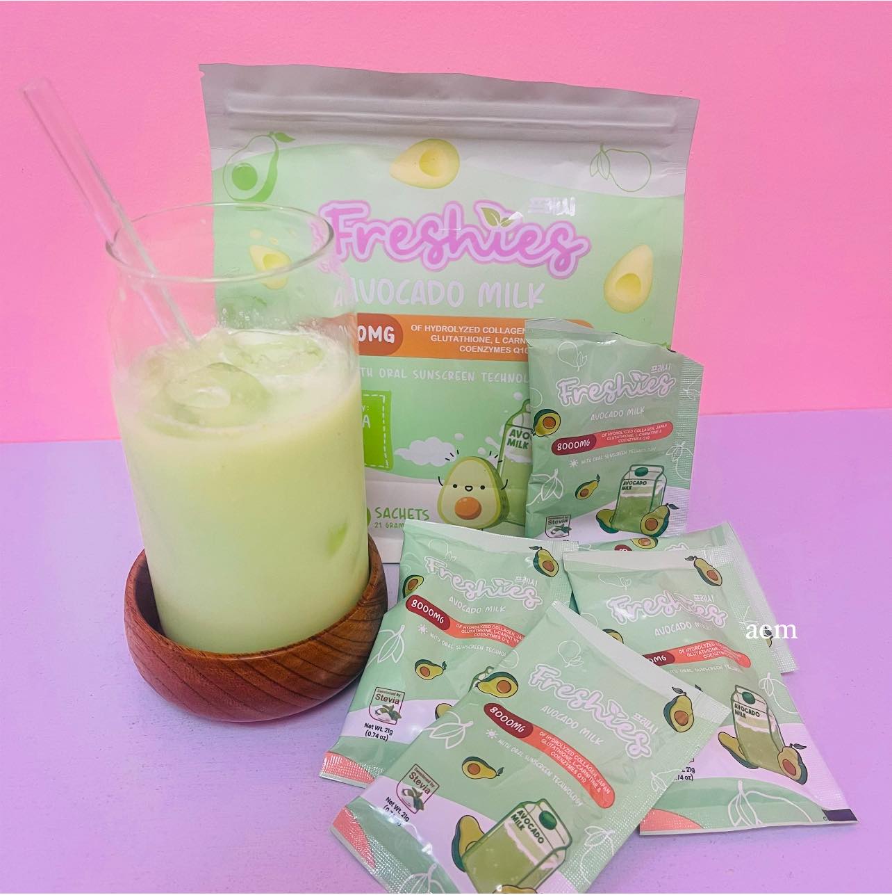 Freshies Avocado Milk Freshies Melon Hydrolyzed Collagen L Carnitine ...