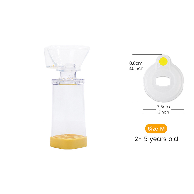 【PoTerMum】Asthma Spacer Inhaler Spacer Device Silicone Aerosol Cabin ...