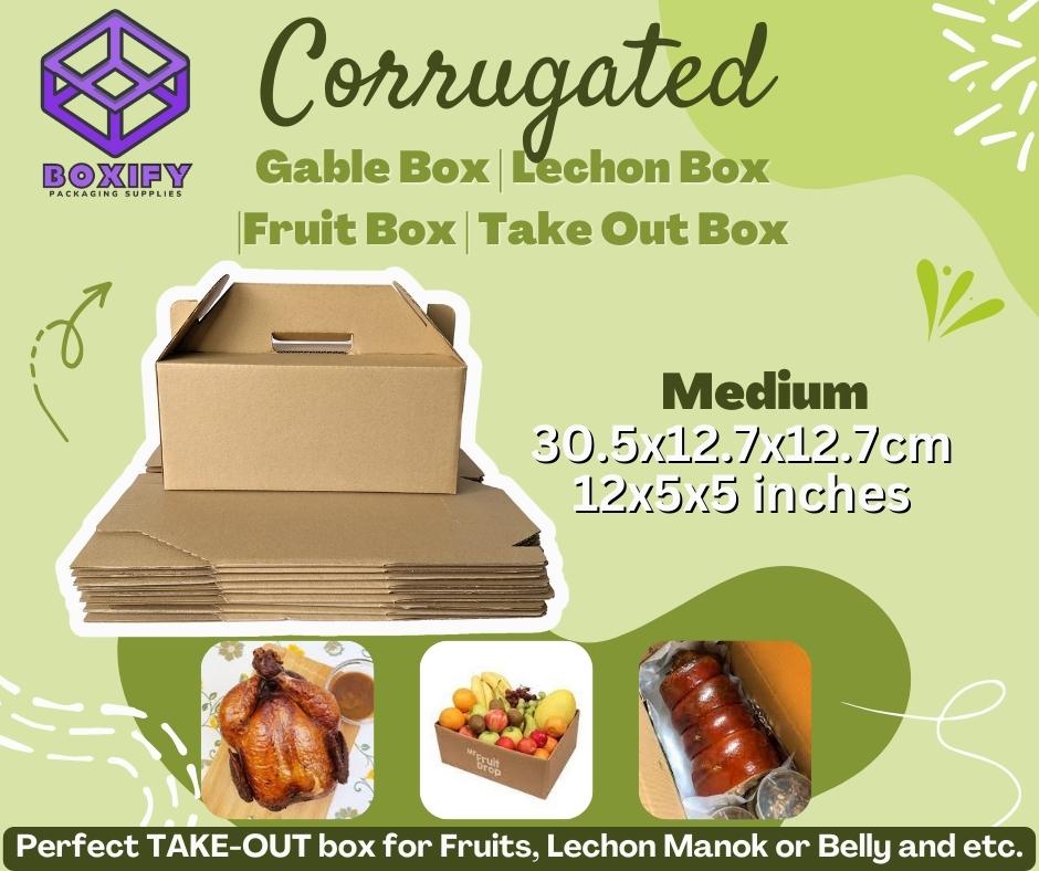 Lechon Belly Box I Chicken Box I Fruit Box I Takeout Lechon Box ...
