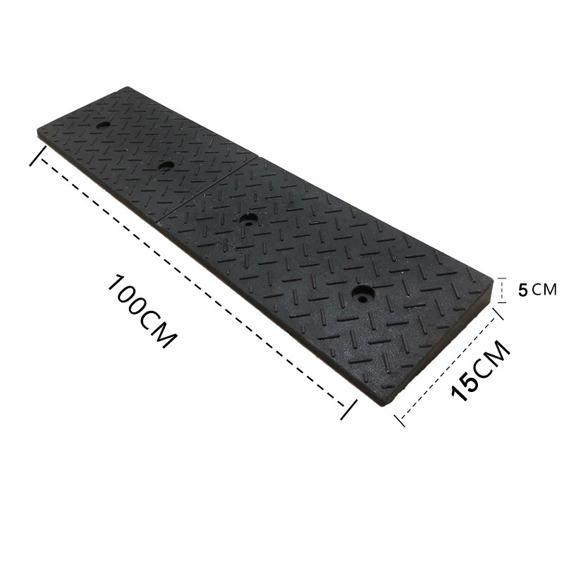 Rubber Heavy Duty Threshold Uphill Slope Curb Ramp Mat Pad Car Truck ...