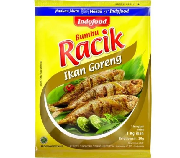 Indofood Racik Ikan Goreng 20g Indonesia Instant Seasoning Special ...