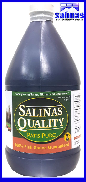 Salinas Quality Patis (Puro) 1 Gallon | Lazada PH