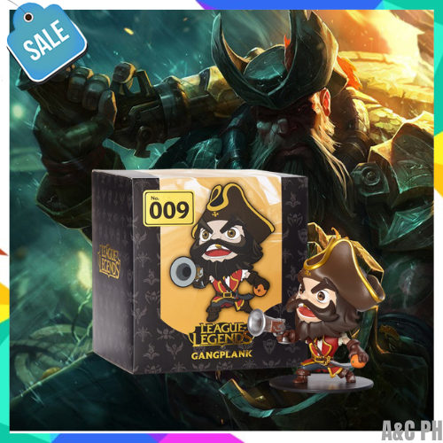RIOT GAMES Collectible Delight: League of Legends Mini Chibi Figurine ...