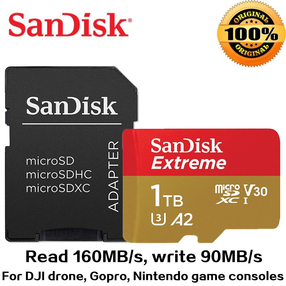 Sandisk SD Memory In Card Stick Reader In Memory 32 GB 128 GB 256 GB ...